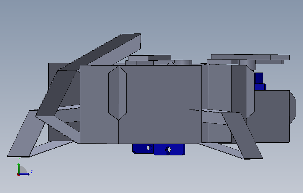 蝾螈机器人_SOLIDWORKS 2021_模型图纸下载 – 懒石网