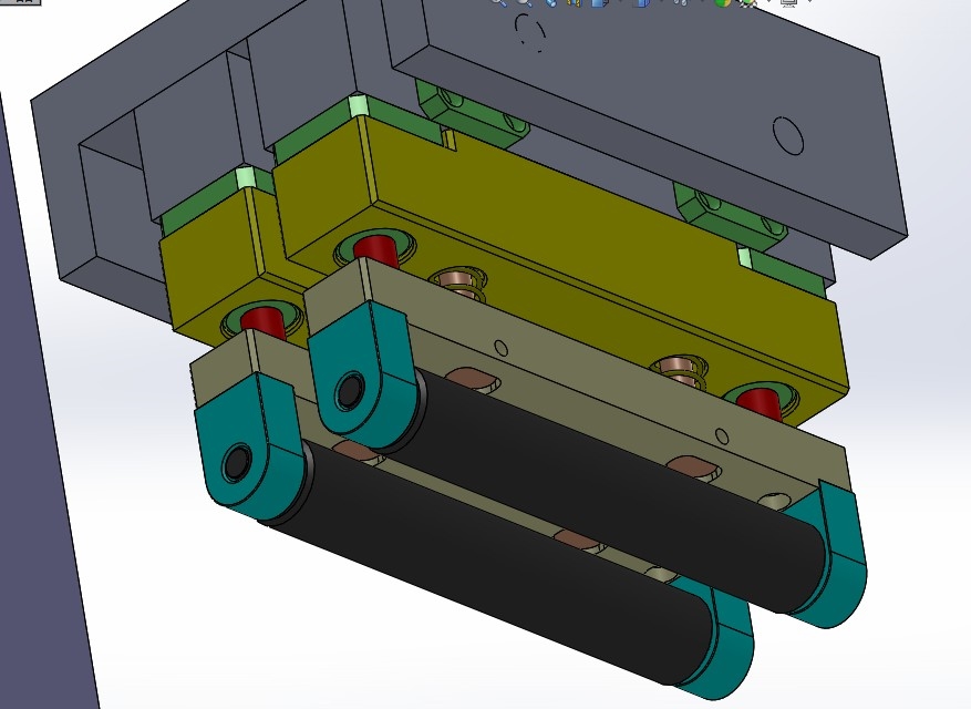贴标机_SOLIDWORKS 2012_模型图纸下载 – 懒石网