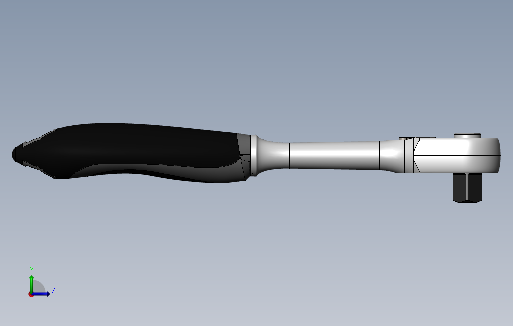 棘轮扳手solidworks 2017模型图纸下载 懒石网