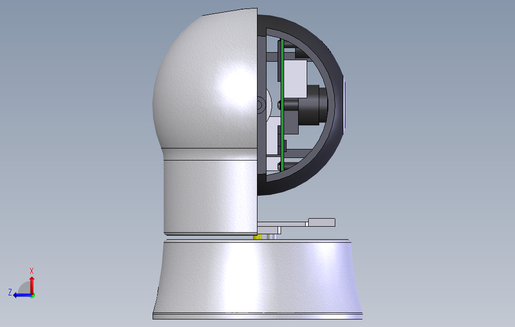 网络摄像头solidworks 2017模型图纸下载 懒石网