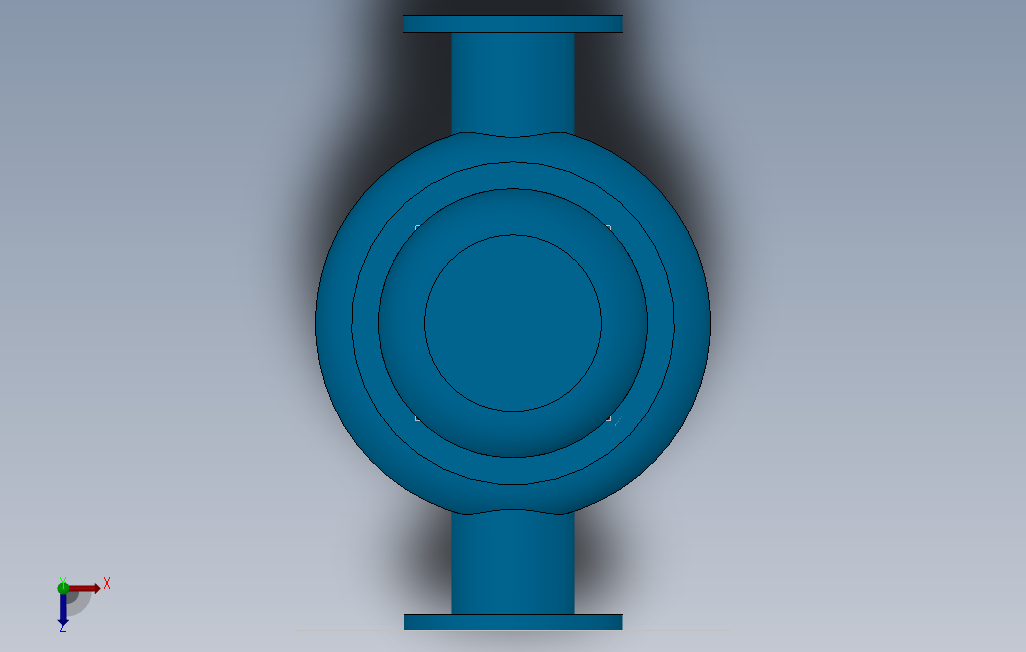立式离心泵solidworks 2010模型图纸下载 懒石网