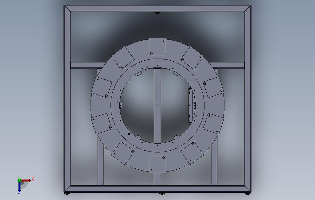 360度转盘机 Solidworks 2010 模型图纸免费下载 懒石网