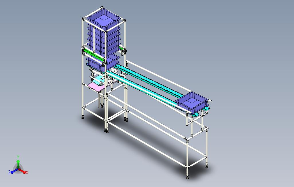卡拉库里堆叠机_STEP_模型图纸免费下载 – 懒石网