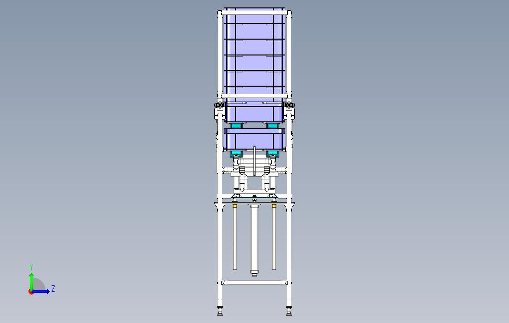 卡拉库里堆叠机_STEP_模型图纸免费下载 – 懒石网