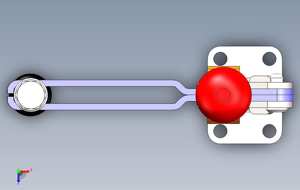 垂直式快速夹具solidworks 2015模型图纸免费下载 懒石网