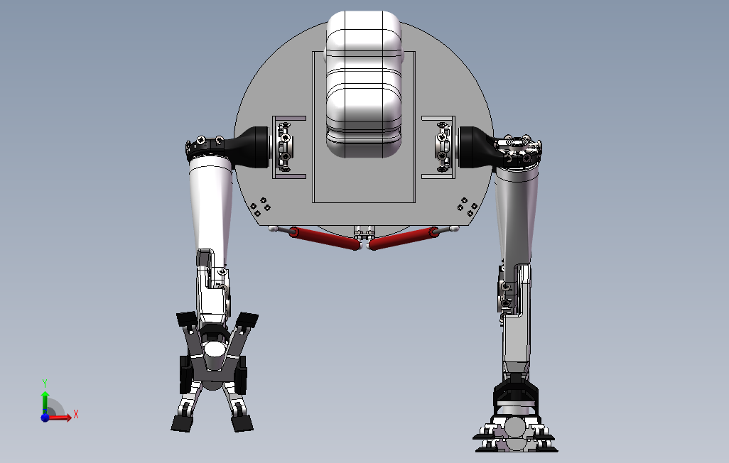 机器猿模型_SOLIDWORKS 2018_模型图纸下载 – 懒石网