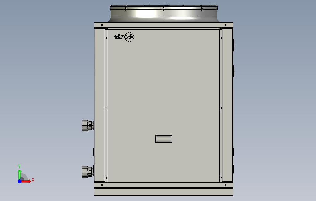 风冷机模型_STEP_模型图纸下载 – 懒石网