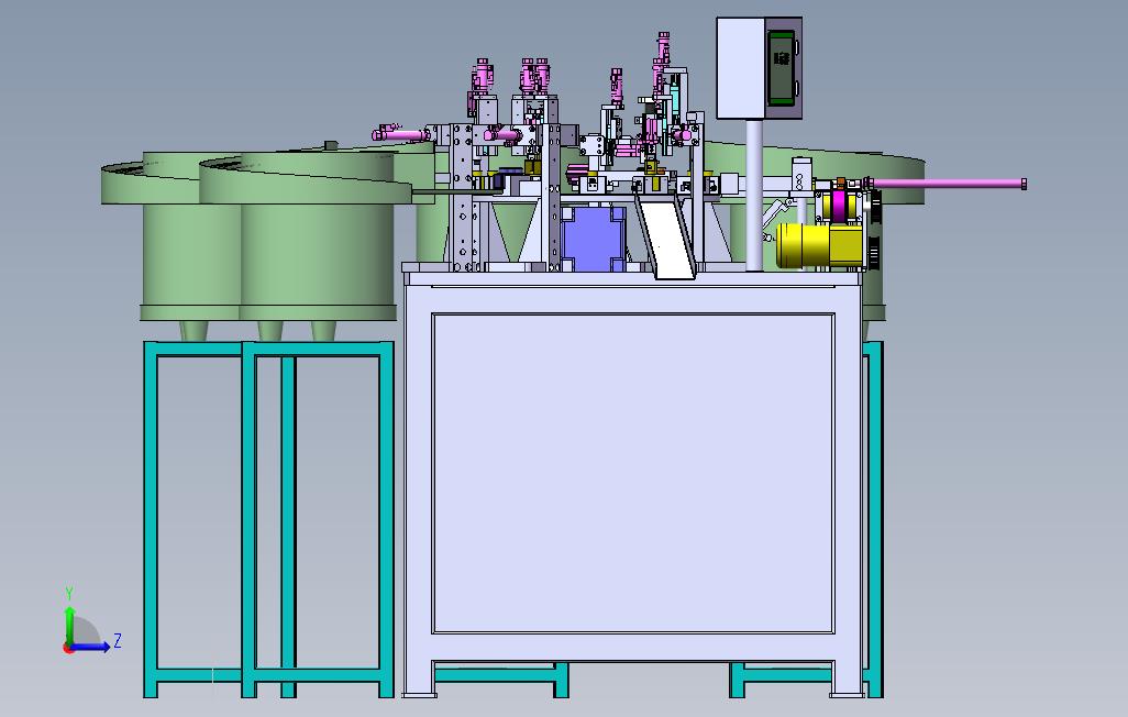 电磁阀接线盒自动装配机方案3d模型solidworks设计solidworks 2014模型图纸免费下载 懒石网