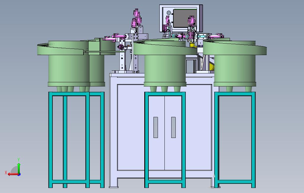 电磁阀接线盒自动装配机方案3d模型solidworks设计solidworks 2014模型图纸免费下载 懒石网