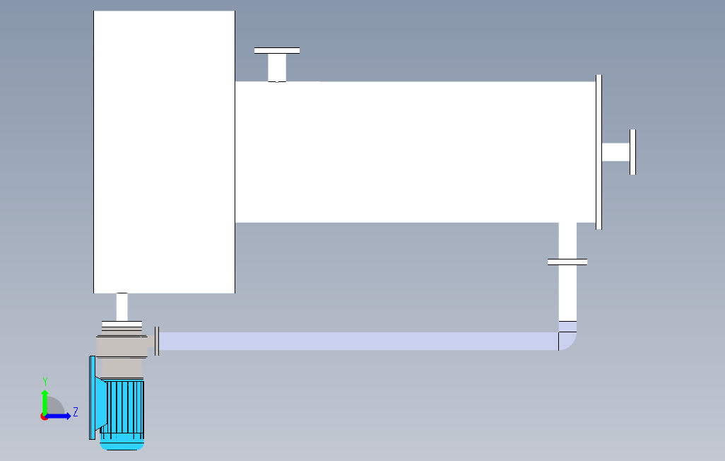 酸雾吸收器solidworks 2016模型图纸下载 懒石网