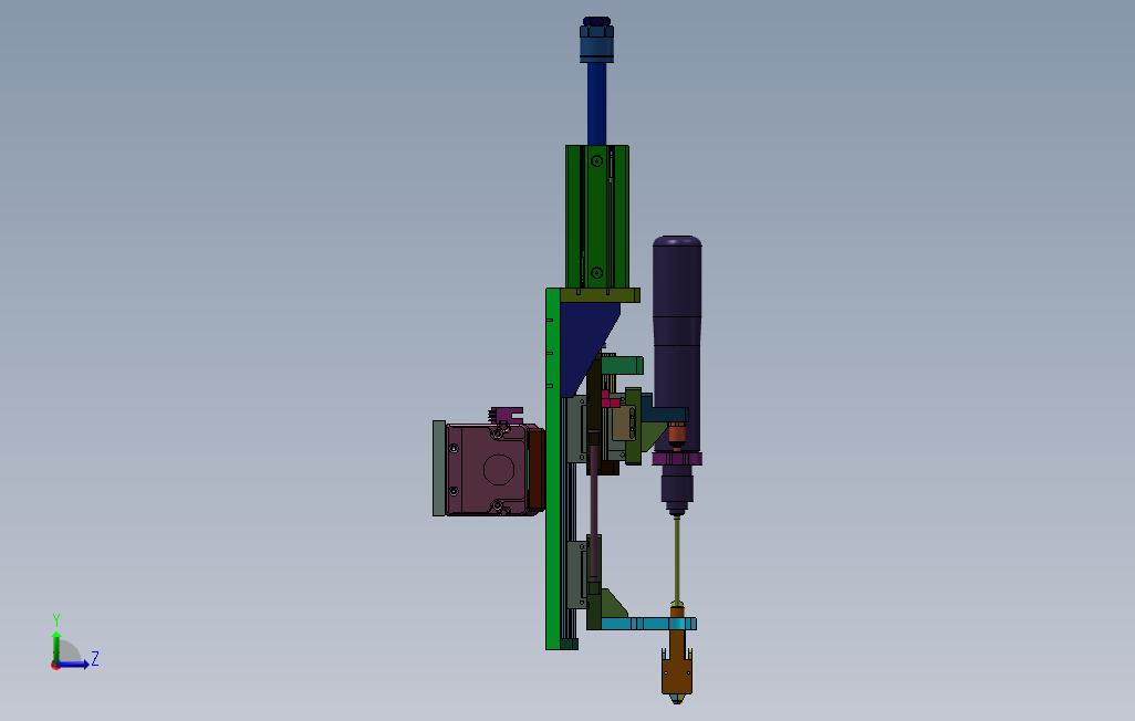 位移扭螺丝模组solidworks 2018模型图纸下载 懒石网