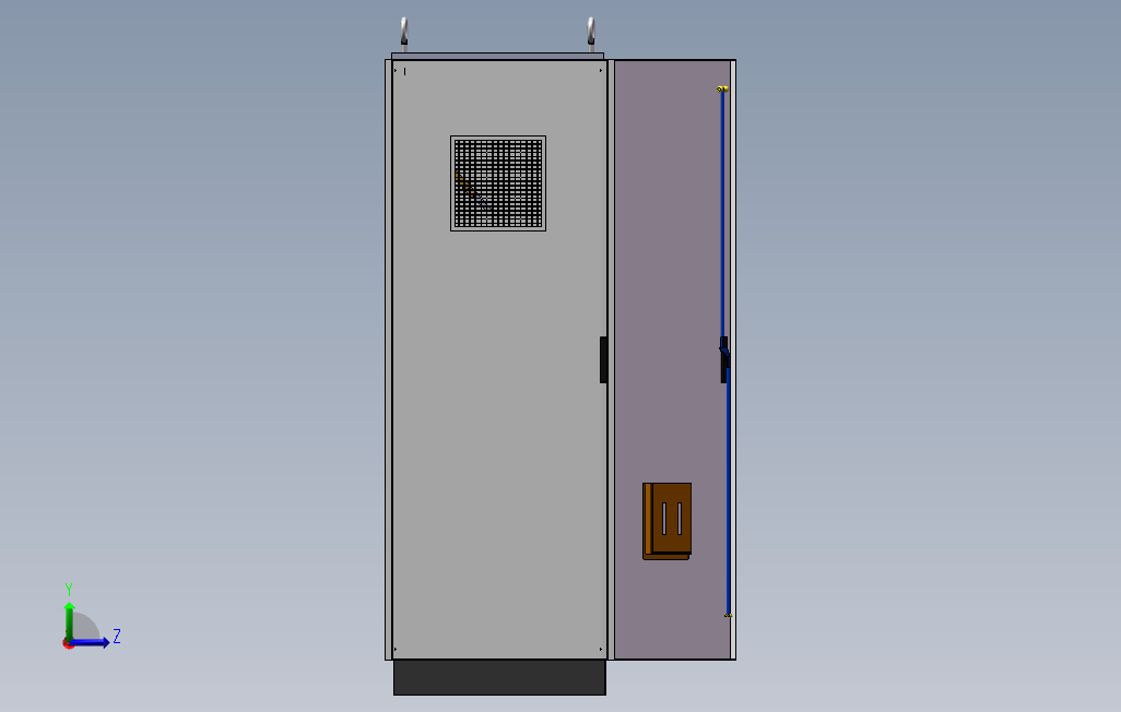仿威图刀开关软启动带旁路solidworks 2017模型图纸下载 懒石网