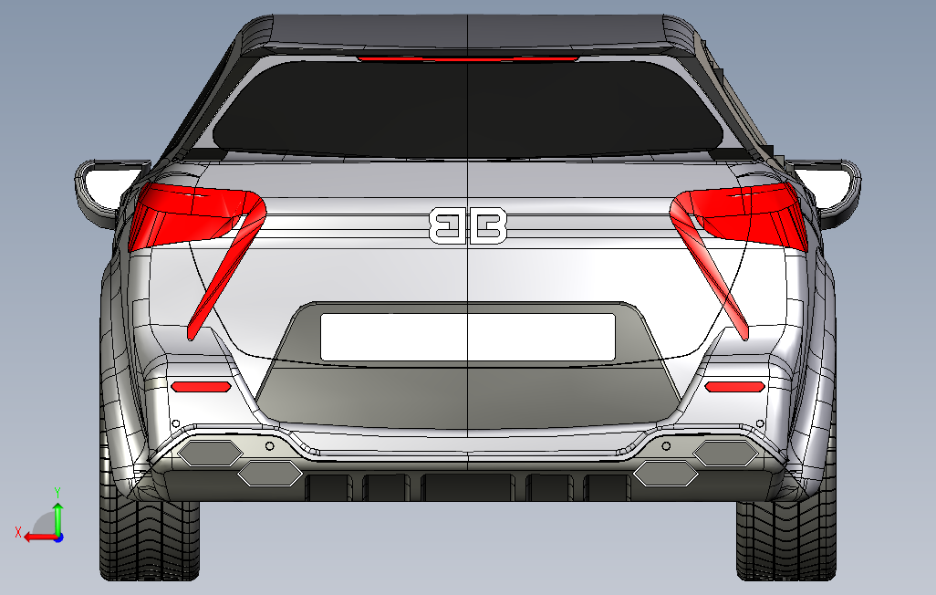 两厢车CATIA造型_CATIA_模型图纸下载 – 懒石网