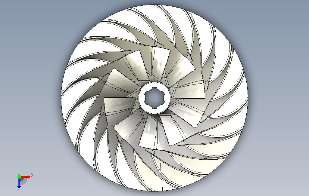 发动机 二冲程旋转涡轮发动机3d模型图纸inventor设计step模型图纸下载 懒石网