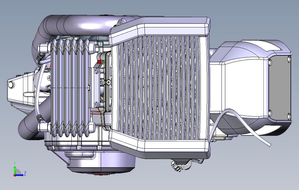摩托车发动机 摩托车发动机建模3d图纸catiav5r21设计catia模型图纸下载 懒石网
