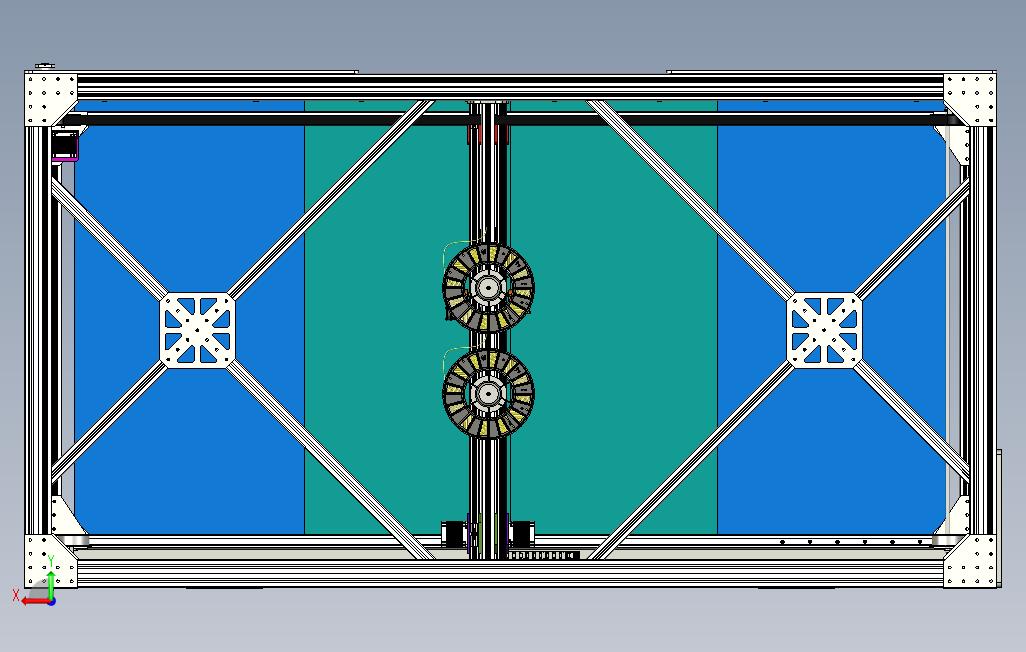 大尺寸3d打印机机械模型step模型图纸下载 懒石网