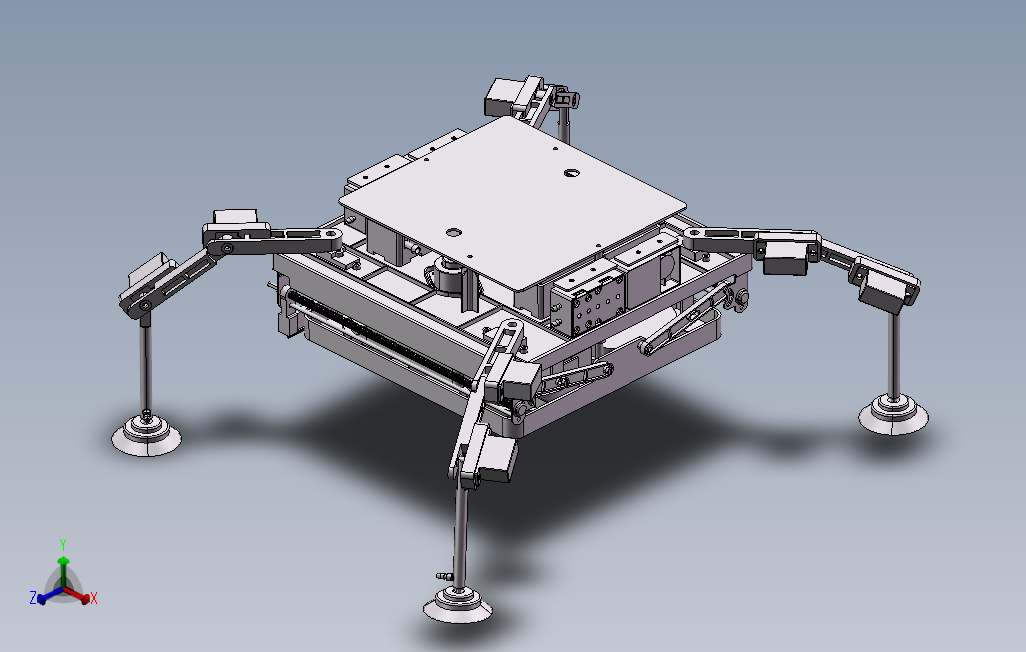 擦玻璃机器人solidworks 2018模型图纸下载 懒石网
