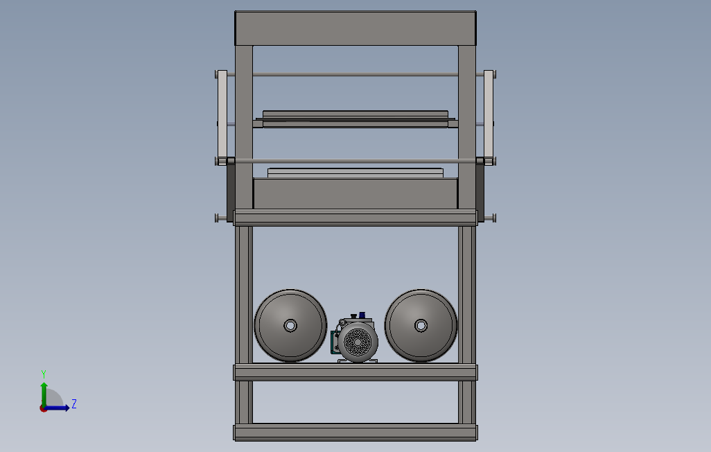 pull-caster真空成型机3D数模图纸Solidworks设计_SOLIDWORKS 2014_模型图纸下载 – 懒石网