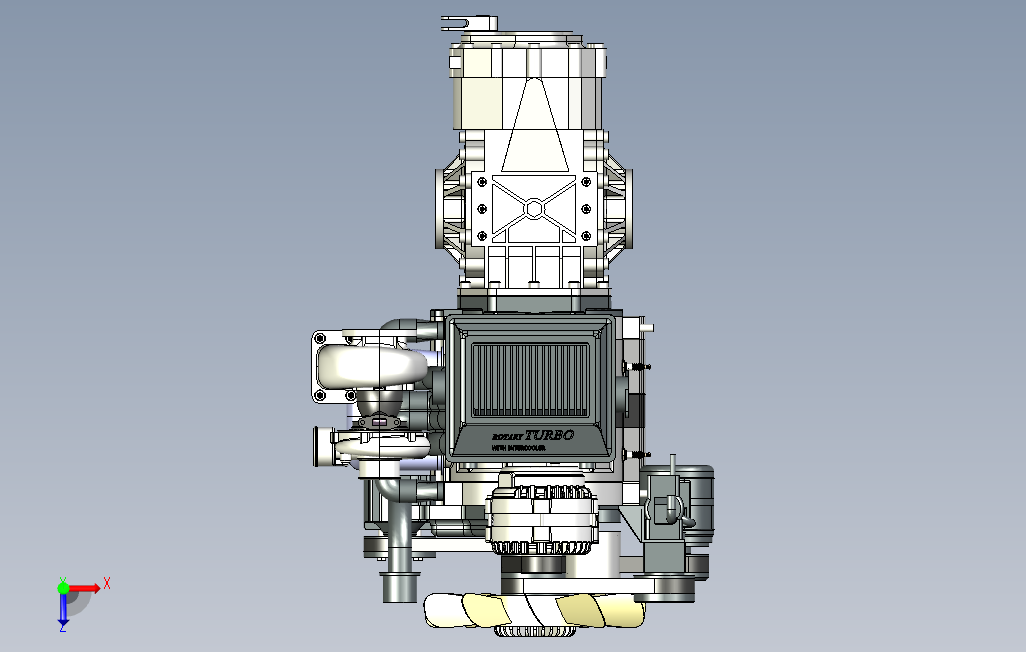 Wankelengine汪克尔转子发动机3d数模图纸stp格式43step模型图纸下载 懒石网