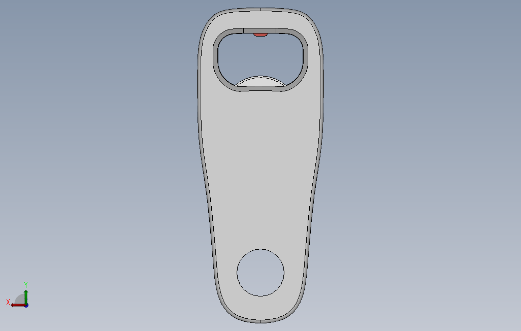 可3d打印的啤酒瓶开瓶器solidworks20140320070731608solidworks 2012模型图纸下载 懒石网
