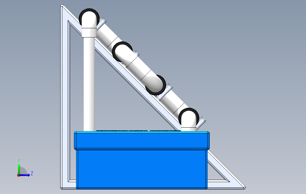 水培系统种植架3d数模图纸solidworks设计0solidworks 2016模型图纸下载 懒石网