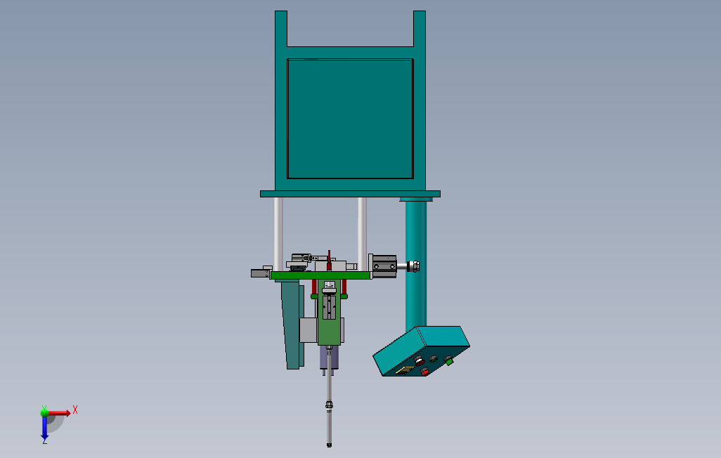 自动回孔机3d数模图纸solidworks设计0solidworks 2014模型图纸下载 懒石网