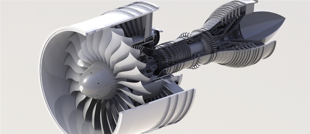 GP7200发动机空客A380配装3D模型图纸IGS格式_SOLIDWORKS 2013_模型图纸下载 – 懒石网