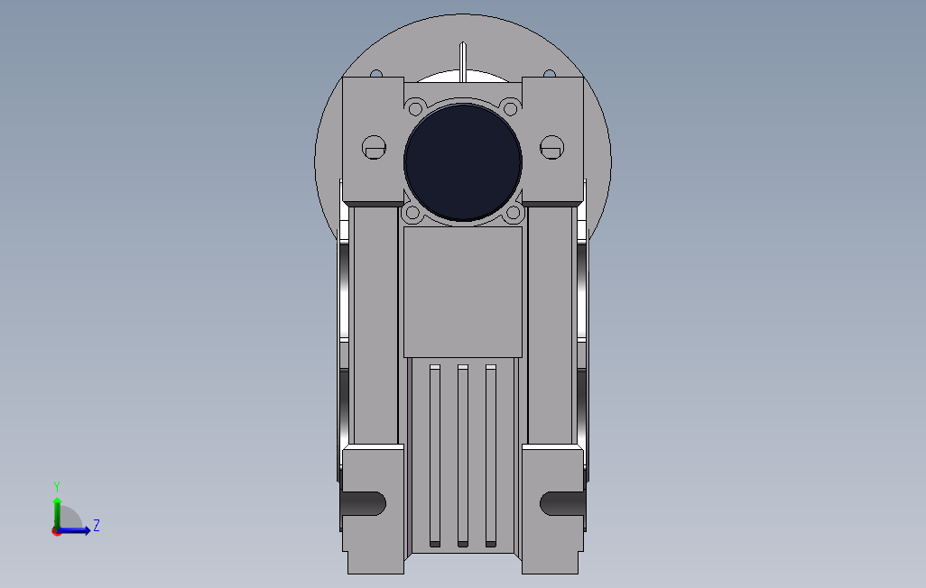 Jsjrv系列铝合金蜗轮蜗杆减速机 Rv130 90 1solidworks 2011模型图纸下载 懒石网