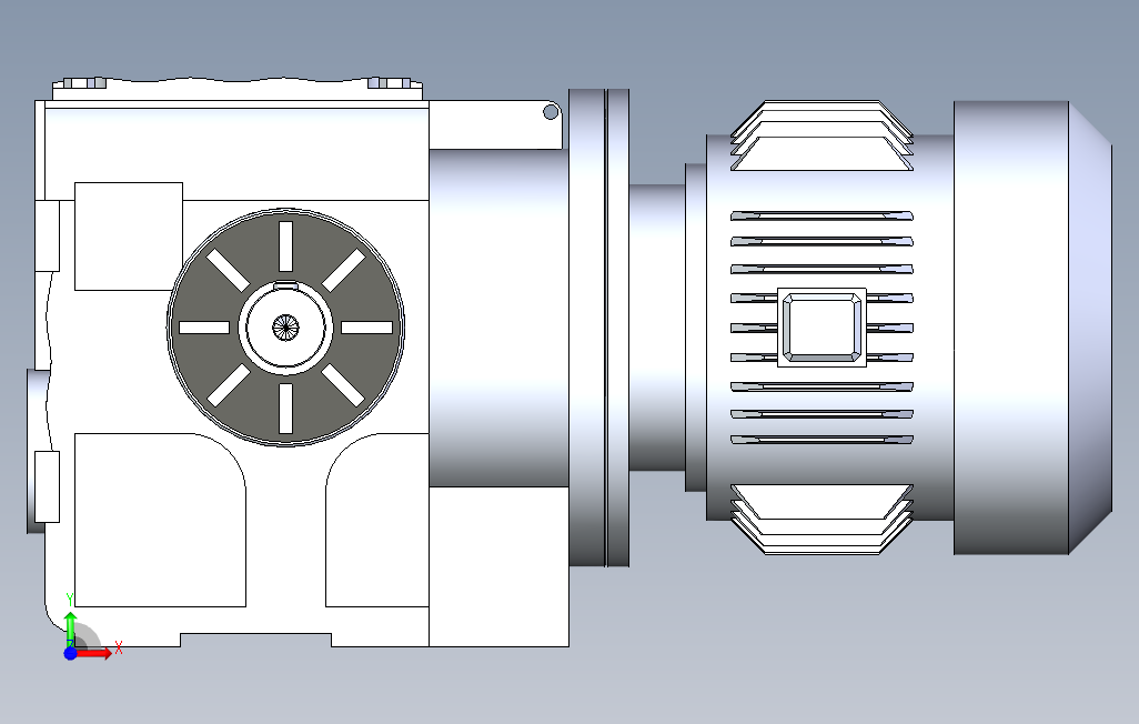 NS[NS37]减速机2_STEP_模型图纸下载 – 懒石网