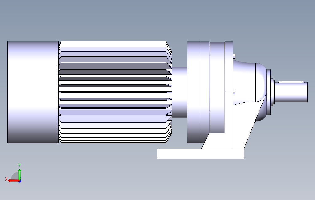 减速机XWD[X4]4_UG_模型图纸下载 – 懒石网