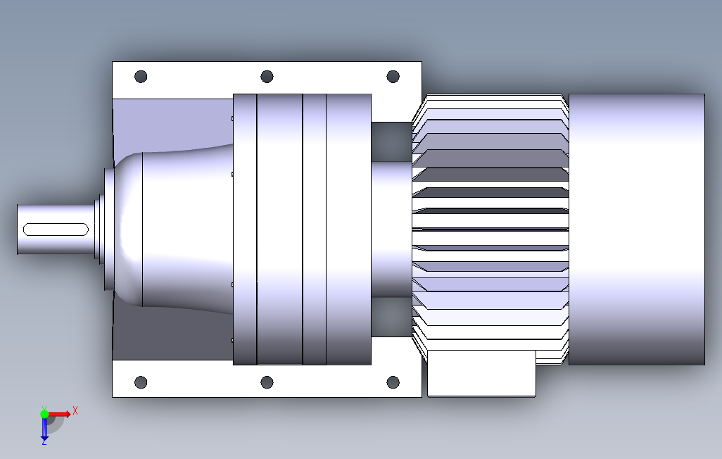 减速机XWD[X11]4_UG_模型图纸下载 – 懒石网