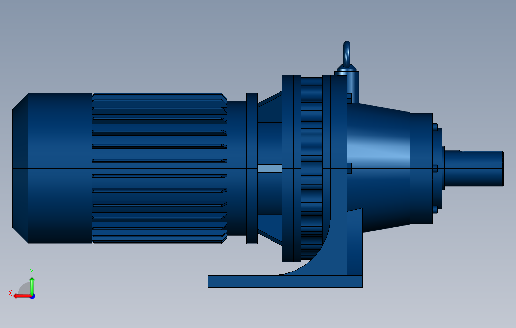 减速机XWD-4___2.2KW_____CATIA_模型图纸下载 – 懒石网