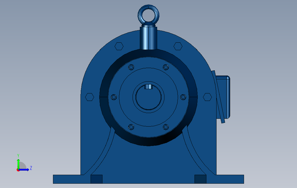 减速机XWD-4___2.2KW_____CATIA_模型图纸下载 – 懒石网