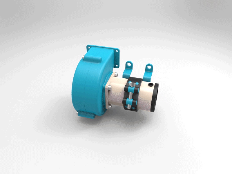A08 离心风机10 Solidworks 2013 模型图纸下载 懒石网
