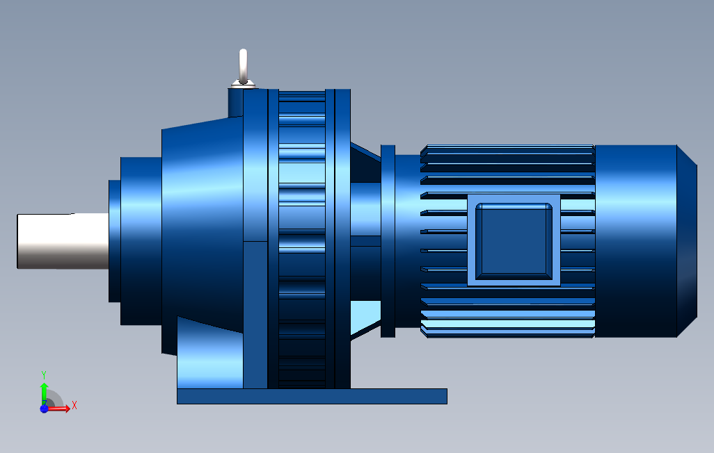 减速器XWD-5减速机2.2KW浙江通达_SOLIDWORKS 2011_模型图纸下载 – 懒石网