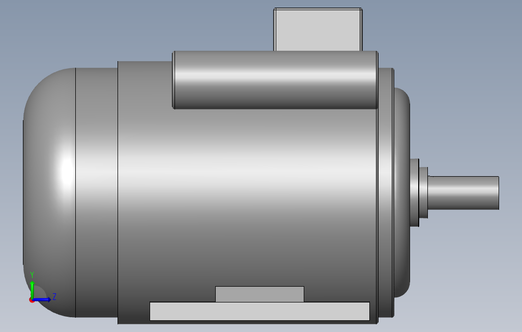 异步电机djys系列ip44imb3型ys 90l 8f0solidworks 2006模型图纸下载 懒石网