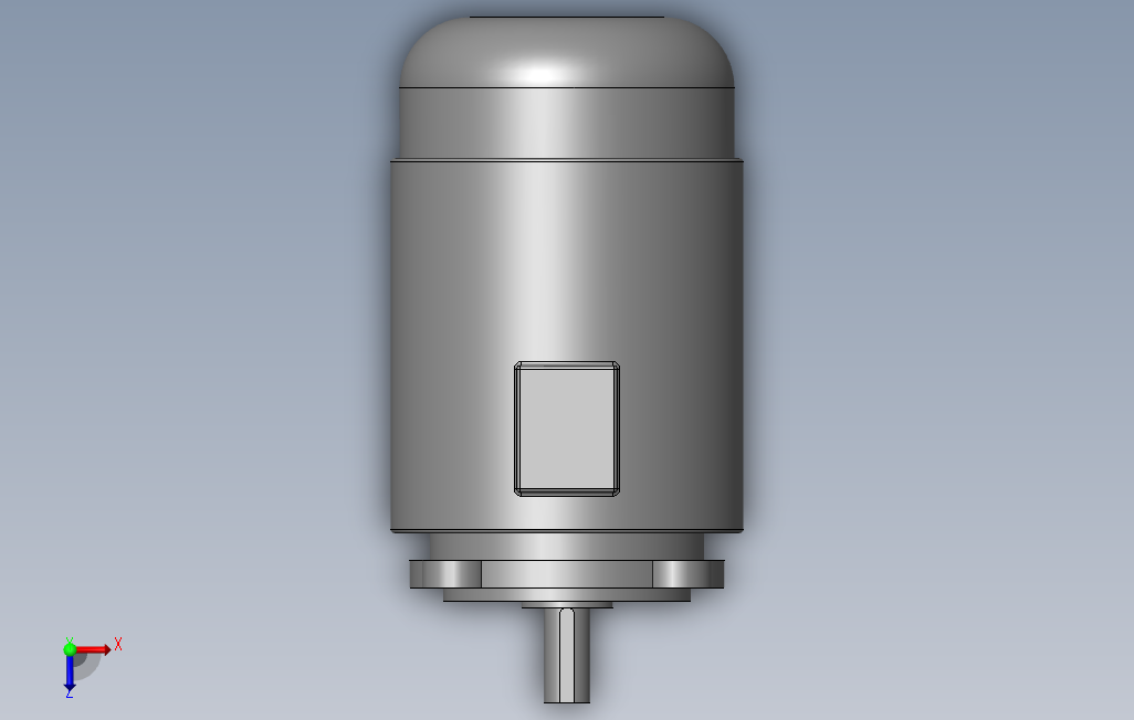 异步电机DJ_YS系列IP44_IMB5型_YS-90L-4f01_SOLIDWORKS 2006_模型图纸下载 – 懒石网