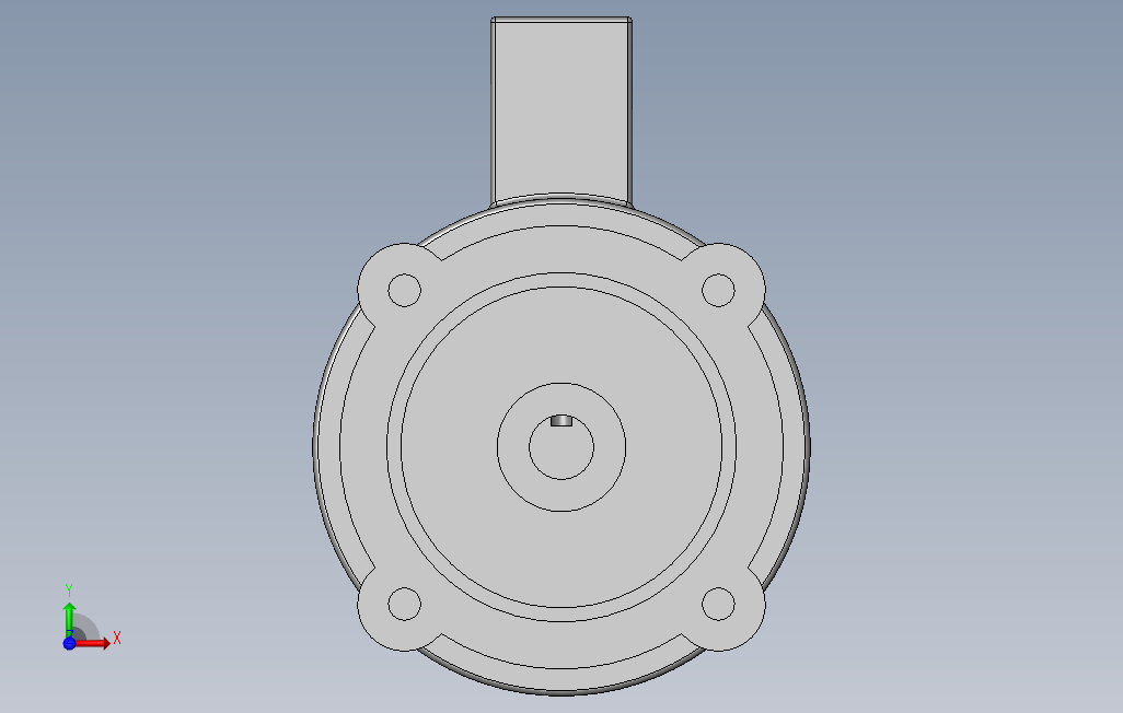 异步电机djys系列ip44imb5型ys 90l 4f01solidworks 2006模型图纸下载 懒石网