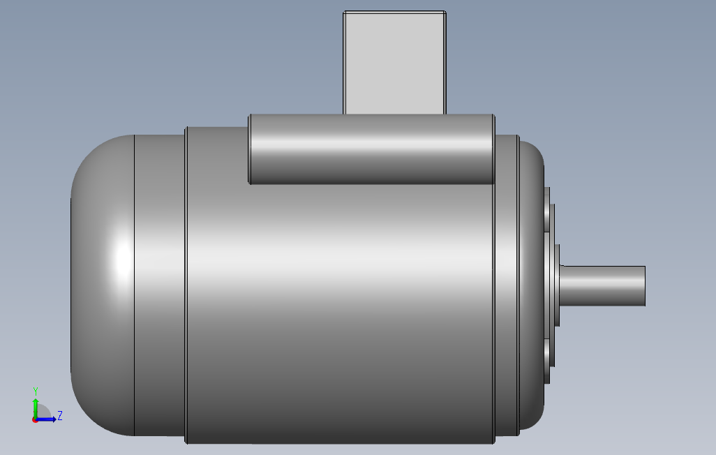 异步电机DJ_YS系列IP44_IMB14型_YS-90L-8f01_SOLIDWORKS 2006_模型图纸下载 – 懒石网