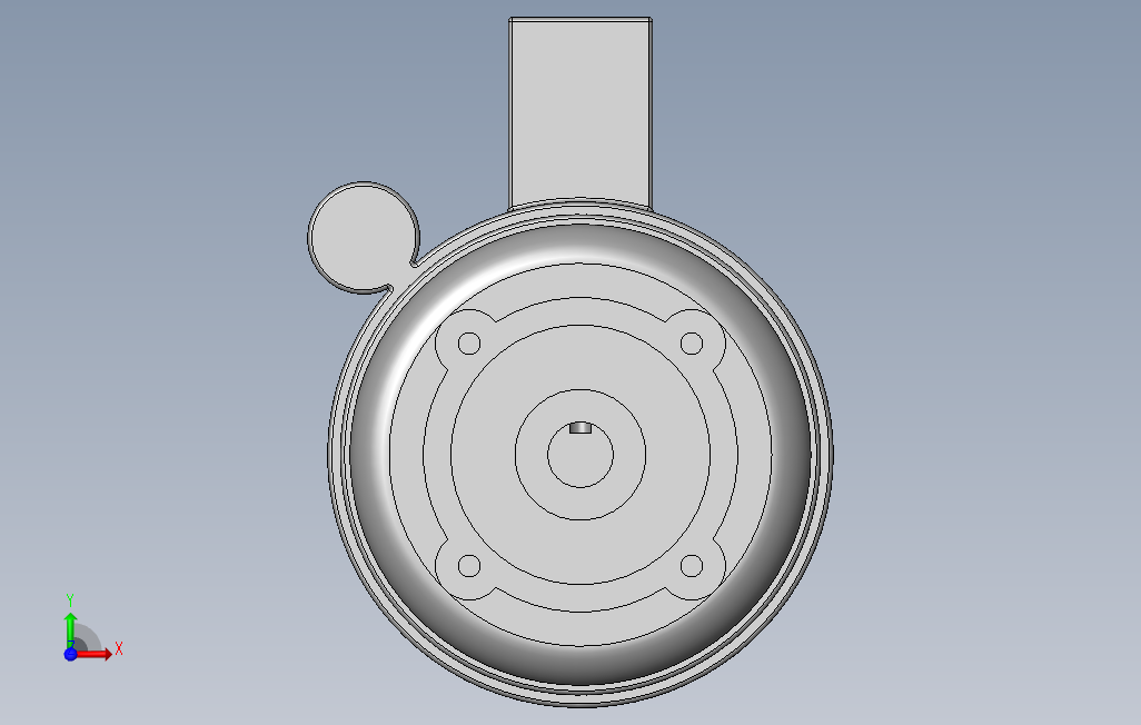 异步电机djys系列ip44imb14型ys 90s 2f01solidworks 2006模型图纸下载 懒石网