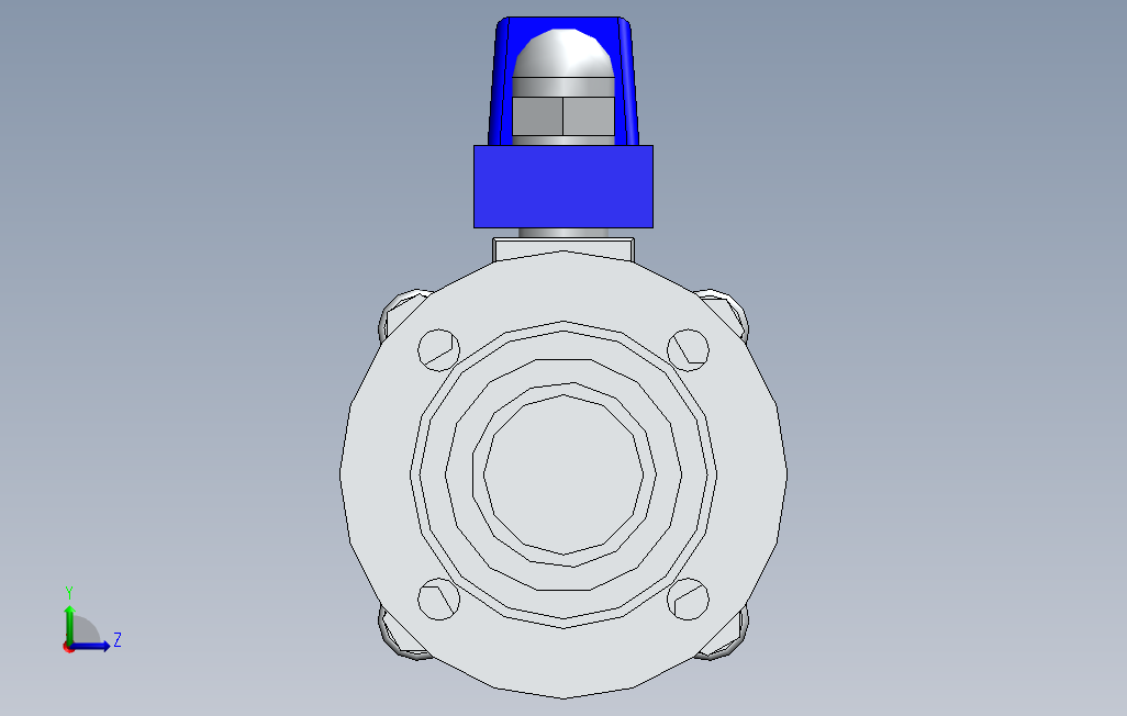 球阀门dn25真空球阀宁波仪表solidworks 2011模型图纸下载 懒石网