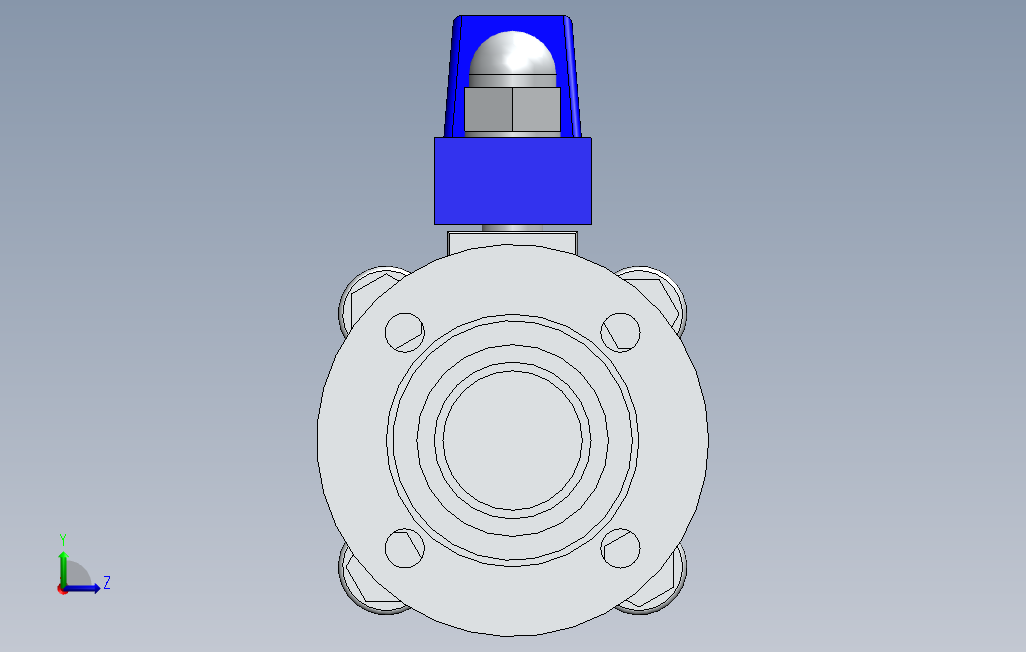 球阀门dn32真空球阀宁波仪表solidworks 2011模型图纸下载 懒石网