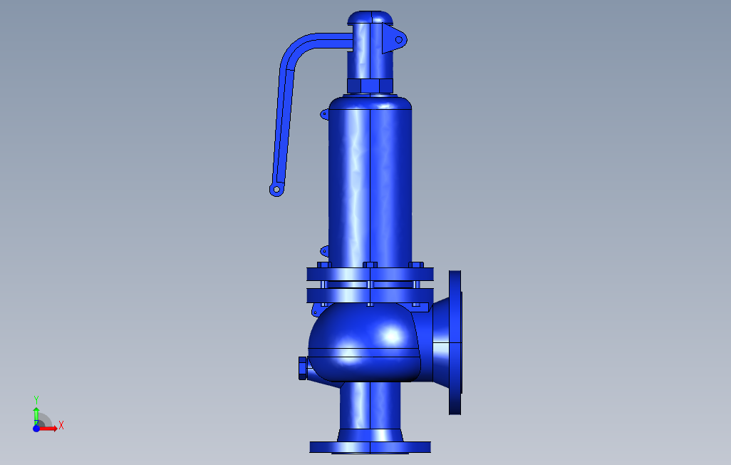 3322阀门SV607_DN65xDN100_PN16-2393360_1_WEB_STEP_模型图纸下载 – 懒石网