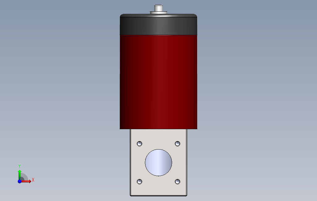 阀门ddc Jq32电磁真空充气阀宁波仪表solidworks 2011模型图纸下载 懒石网