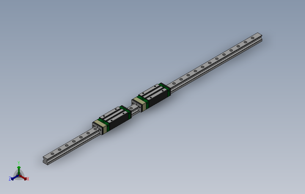 直线导轨线性滑轨RGH-CA╱RGH-HA[RGH20CAE2R900EZ0CI＋ZZ╱E2╱RC]_SOLIDWORKS 2018_模型图纸 ...