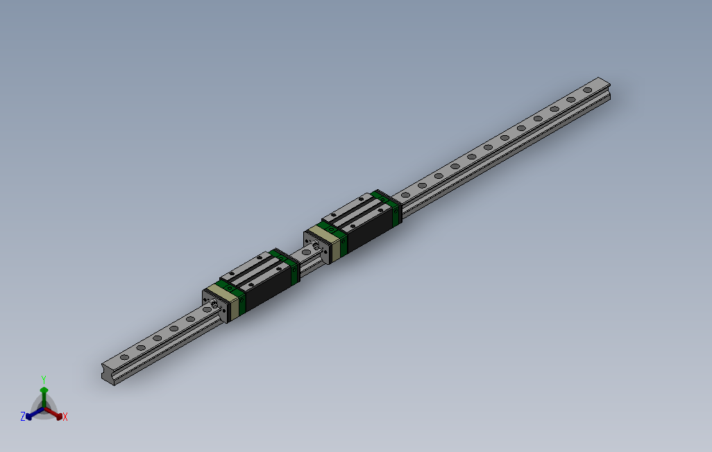 直线导轨线性滑轨RGH-CA╱RGH-HA[RGH25CAE2R900EZ0CI＋ZZ╱E2╱RC]_SOLIDWORKS 2018_模型图纸 ...