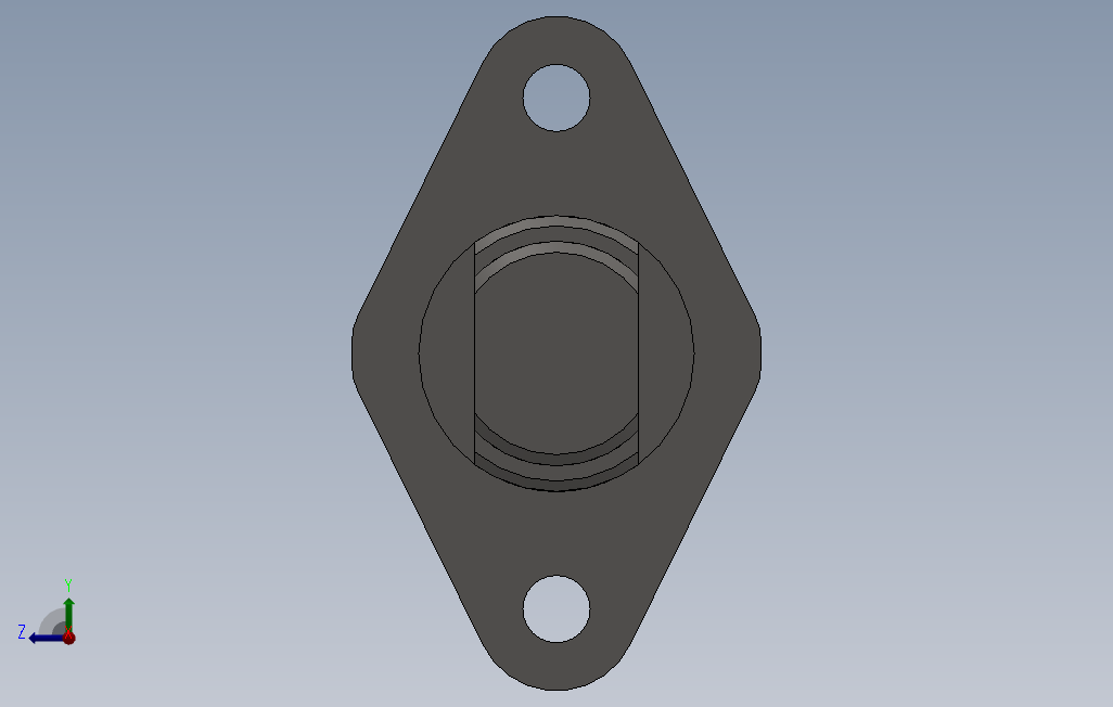 QGBX-T-MF1杆端法兰型气缸[QGBX-T-MF1-20-50]_SOLIDWORKS 2018_模型图纸下载 – 懒石网