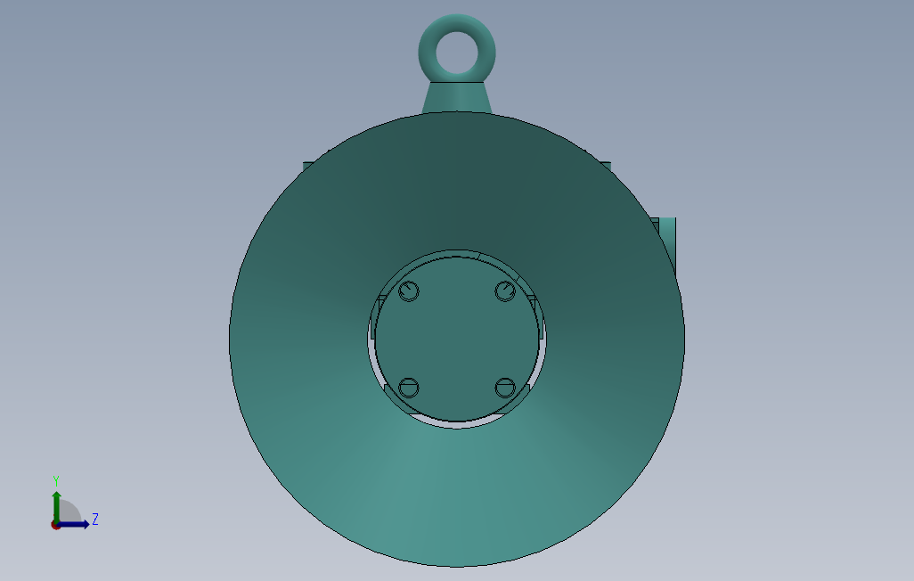 YB3-IMB35安装型[YB3-90L-4]_SOLIDWORKS 2018_模型图纸下载 – 懒石网