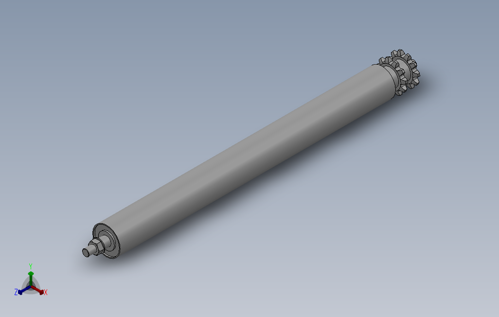 可调积放型双链型链轮传动滚筒 Aojwg50 15 500 Fq Solidworks 2018模型图纸下载 懒石网
