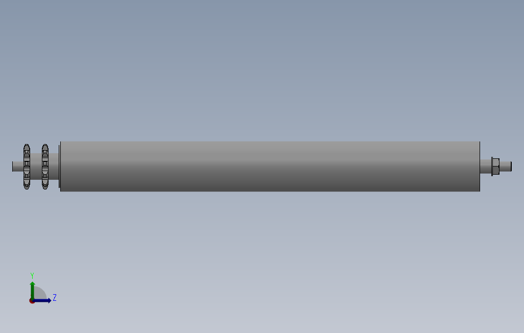 可调积放型双链型链轮传动滚筒 Aojwg60 2 500 Fq Solidworks 2018模型图纸下载 懒石网